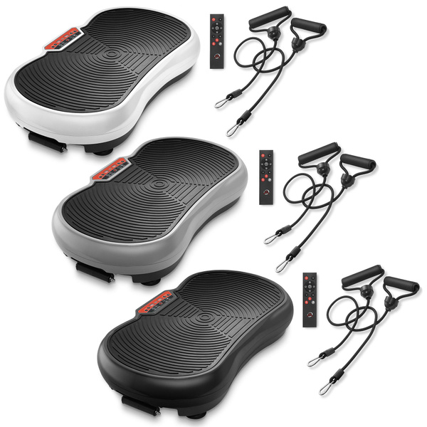 Vibration Plate Exercise Machine with Resistance Bands | Wish
