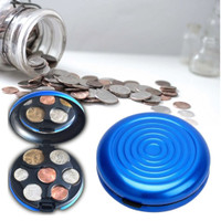 Portable Mini Coin Case, Car Change Organizer, Truck Center Console ...