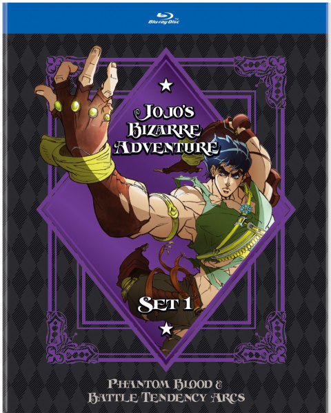 Jojo S Bizarre Adventure Set 1 Phantom Blood And Battle Tendency Blu