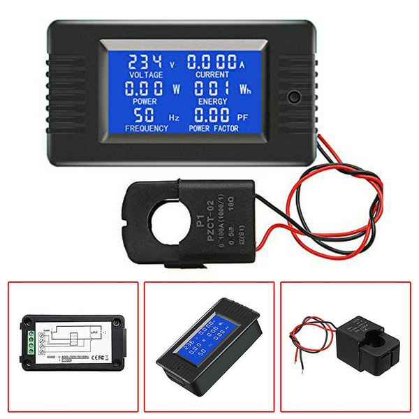 PZEM-022 100A AC Digital Muti Meter Volt Current Power Energy Test ...