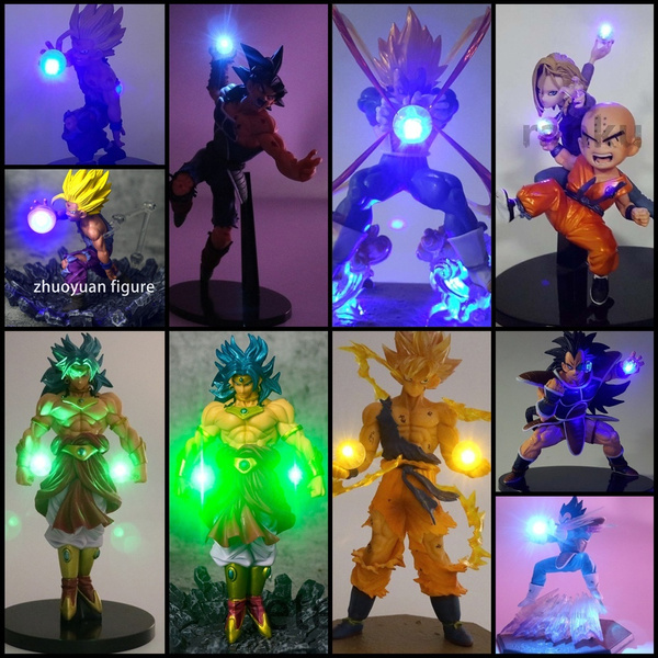 Anime DBZ DBZ broli led figure Goku led figure gohan figure vegeta ...