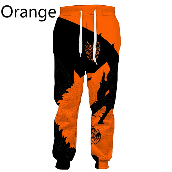 Animal Dragon 3D Print Men Women Beam Pants Harajuku Casual Jogging ...