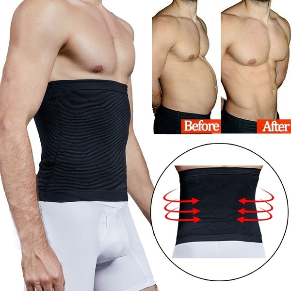Mens Underwear Slimming Waist Trainer Tummy Control Body Shaper ...