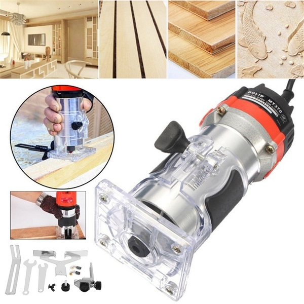 110v/220v 3000w wood laminated palm electric router hand trimmer ...