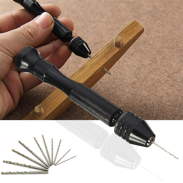 Black Hand-twisted Diamonds Vajra Bodhi Play Model Punching DIY Tool ...