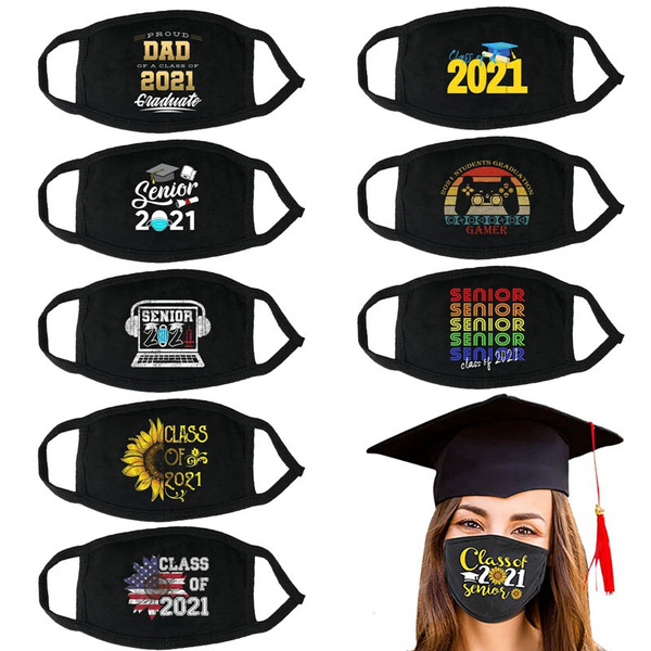 Class Of 2021 Face Masks Washable And Reusable Adjustable Dust Mask ...