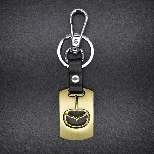 1 x Mazda Logo Car Keychain Keyring Key Holder for MAZDA 2 3 5 6 CX-3 ...