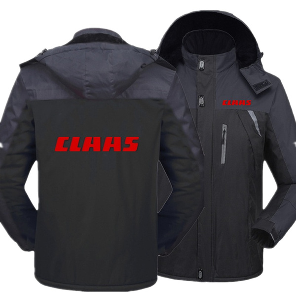 2021 New Fashion Men's CLAAS Logo Windbreaker Outdoor Jacket Fleece ...
