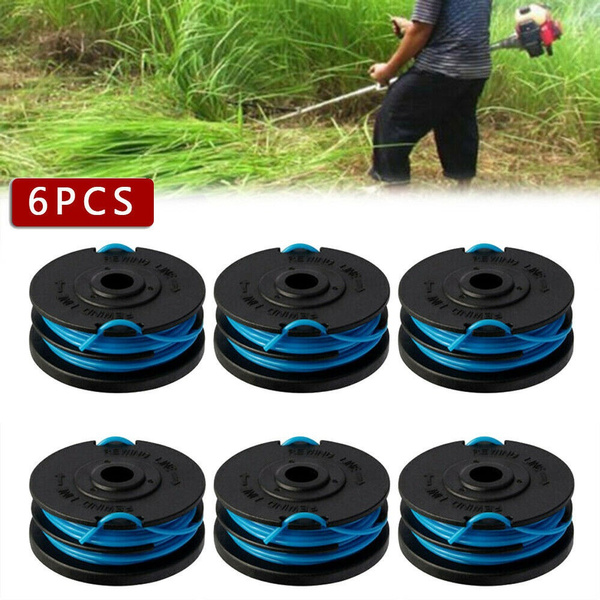 6 Pack 0.065'' Dual Line String Trimmer Replacement Spool 2900719 For ...