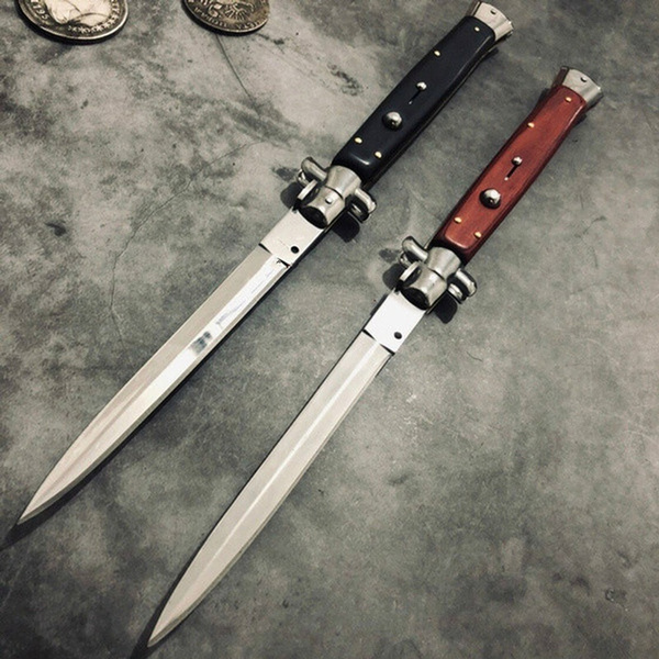 HOT OTF OTS Switch blade knife spring assisted automatic knives Flick ...