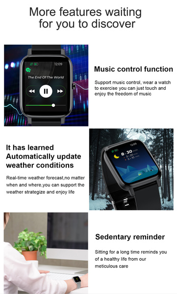 2021 latest smart watch call reminder SMS reminder anti-lost Bluetooth ...