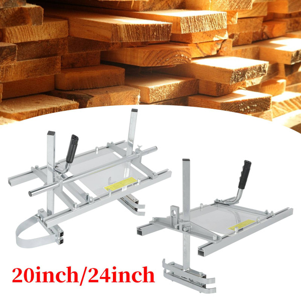 Chain Saw Cutting Mill Log Planking Lumber 20inch/24inch Chainsaw Guide ...