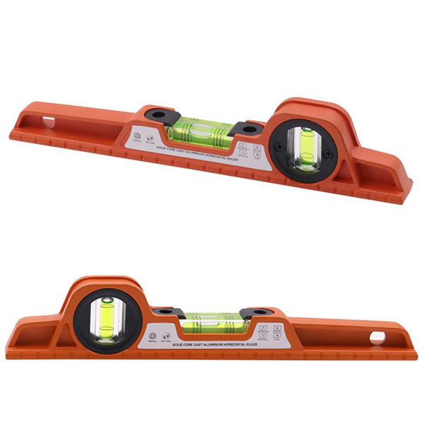 High Precision Spirit Level Magnetic Lever Ruler Bubbles 45 Degree ...