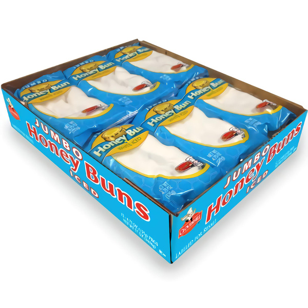 Cloverhill Jumbo Iced Honey Buns (4.75 oz., 12 ct.) | Wish