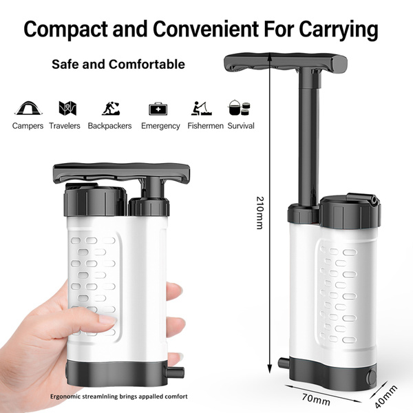 Water Purifier Pump Water Filtration System with 0.01 Micron Water ...