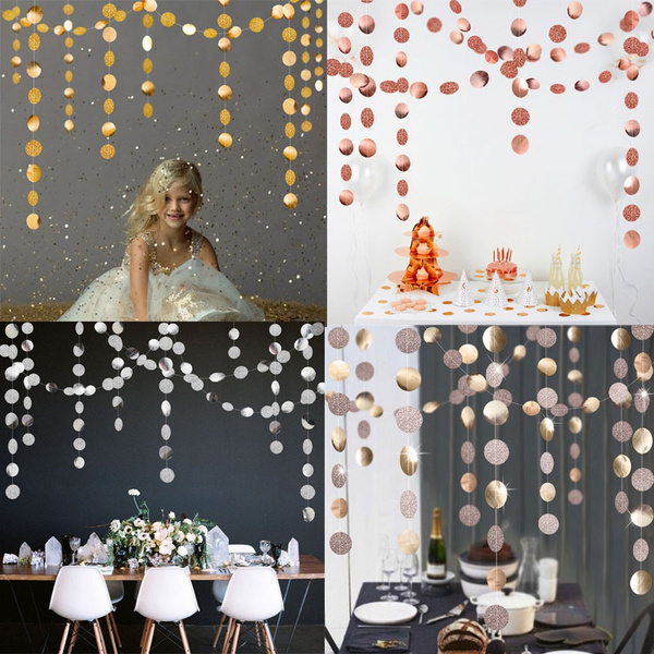 400cm Fairy Glitter Round String Wedding Birthday Party Home Decor Shop ...