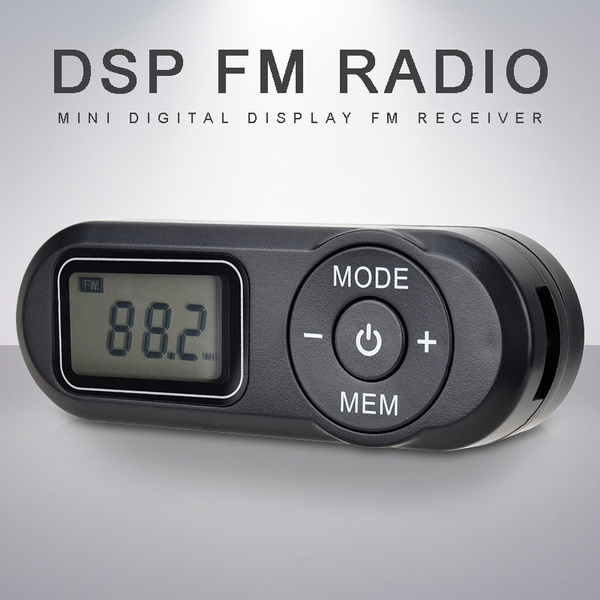 Universal Mini Pocket Stereo Radio Digital Display FM Receiver with ...