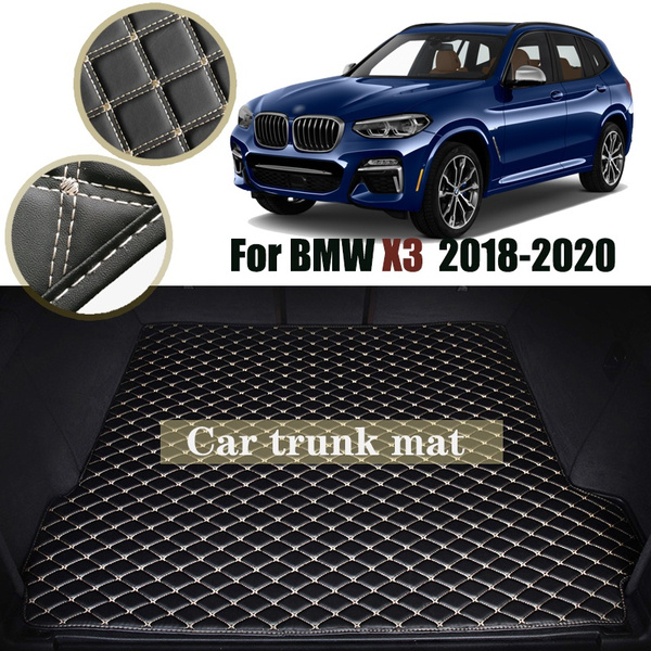 Custom Leather Car Trunk Mats For BMW X3 2018-2020 Rear Trunk Floor Mat ... Custom Leather Car Trunk Mats For BMW X3 2018-2020 Rear Trunk Floor Mat ...