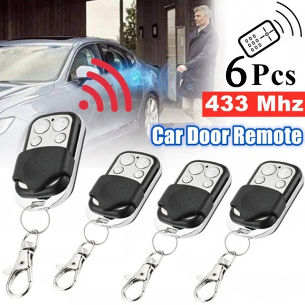 1/3/6PCS Wireless Door Remote 433Mhz 4 Channel Remote Control Use All 433 Mhz Fixed Code Key | Wish