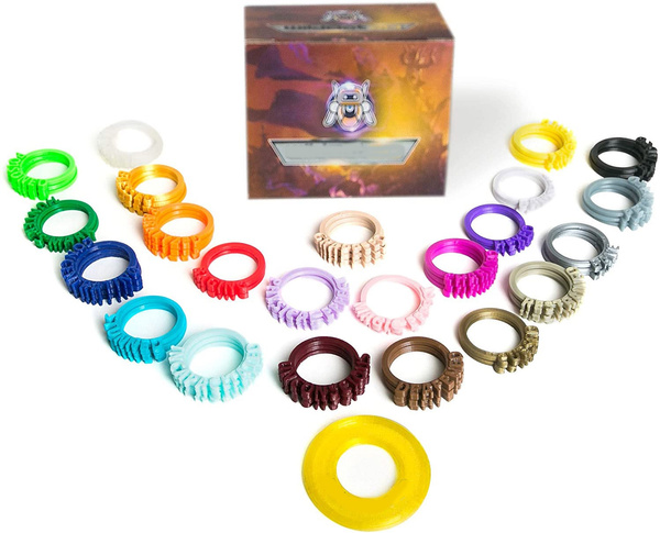 Dungeon & Dragons Condition Marker Rings for DND Miniatures (Full 77 ...