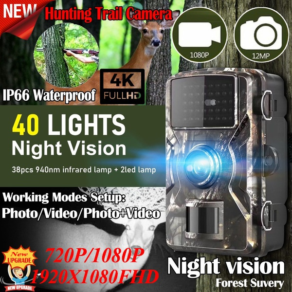 Newest HD Night Vision 1080P Hunting Trail Camera Wildlife Scouting ...