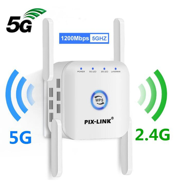 5Ghz Wireless WiFi Repeater WiFi Booster 2.4G 5G Wi-Fi Amplifier ...