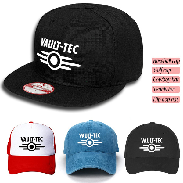 Fallout Vault Tec Print Hat Cap Unisex Men Women Cotton Hat Hip Hop Hat ...