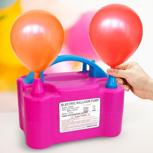 Air Balloon Pump Inflator - Portable Electric Latex Balloon Blower for ...