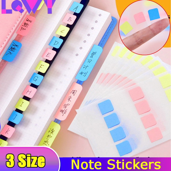 3 specifications set simple novelty notes sticky notes index stickers ...