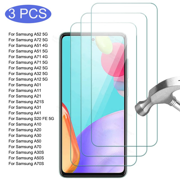 Tempered Glass for Samsung Galaxy A52 5G Screen Protector, 3 Pcs Screen ...