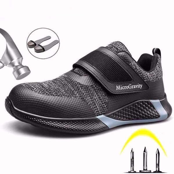 Men's Safety Shoes Steel Toe Construction Protective Footwear ...