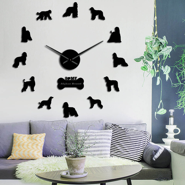 Afghan Hound Dog Breed Large Wall Art Stickers Puppy Dog Pets ...