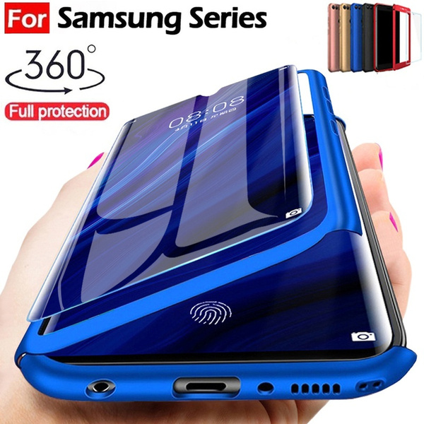 Luxury 360 Full Protection Shockproof Hard Phone Case for Samsung ...