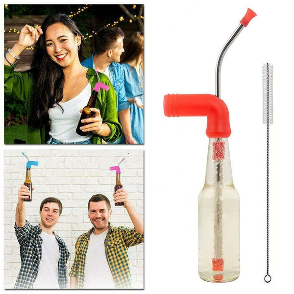 Bar Beer Snorkel Funnel Straw Hens Dollars Games New Entertainment ...