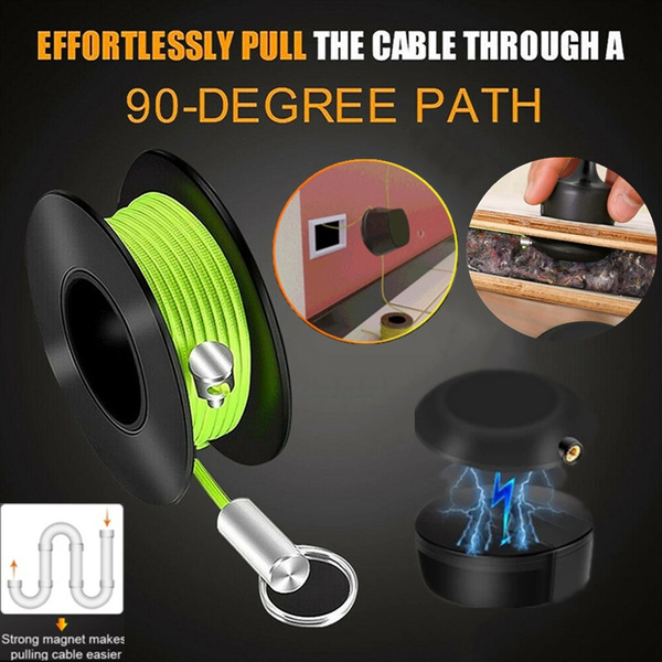 1Set Wiremag Puller Magnetic Snap Wire Guider Convenient Wire Cable ...