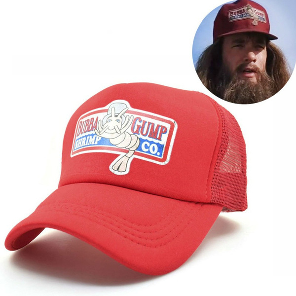 CLIMATE Gump Cap Hat 1994 Bubba Gump Cosplay Caps GUMP Running Sport ...