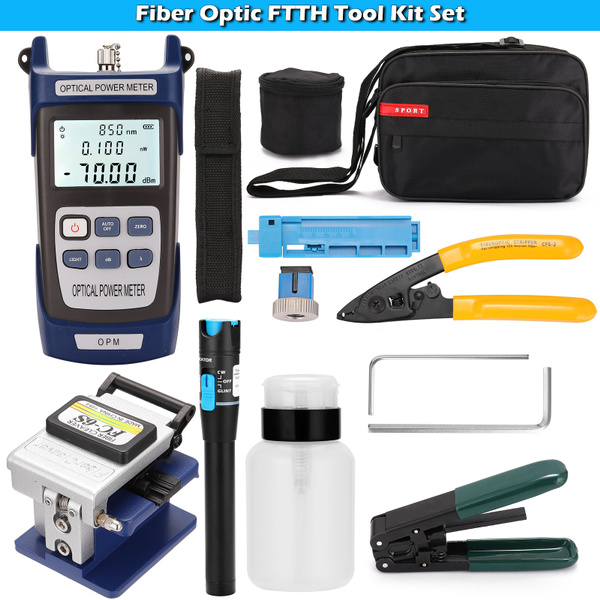 Fiber Optic FTTH Tool Kit with Stripping Pliers And Miller's Pliers ...