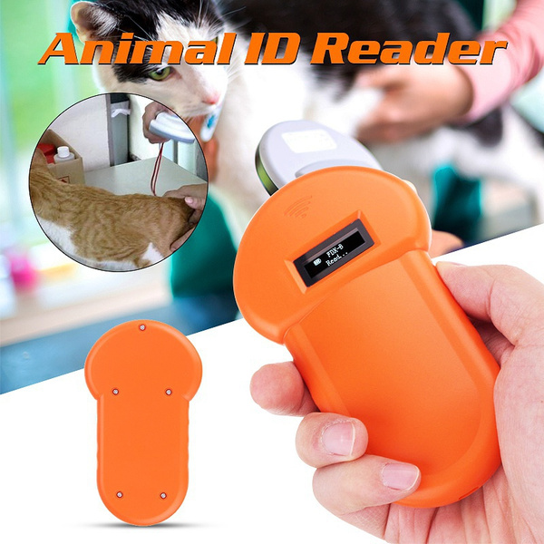 Animal ID Reader 134.2Khz Stable FDX-B B Regeable OLED Display Low ...