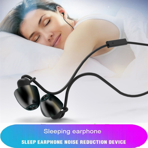 Soft Silicone Sleeping Earphone Headset Light Weight Earphone with ...