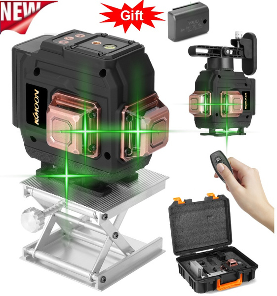 2021 NEW Multifunctional 3D 12 Lines Laser Level Tool Vertical ...