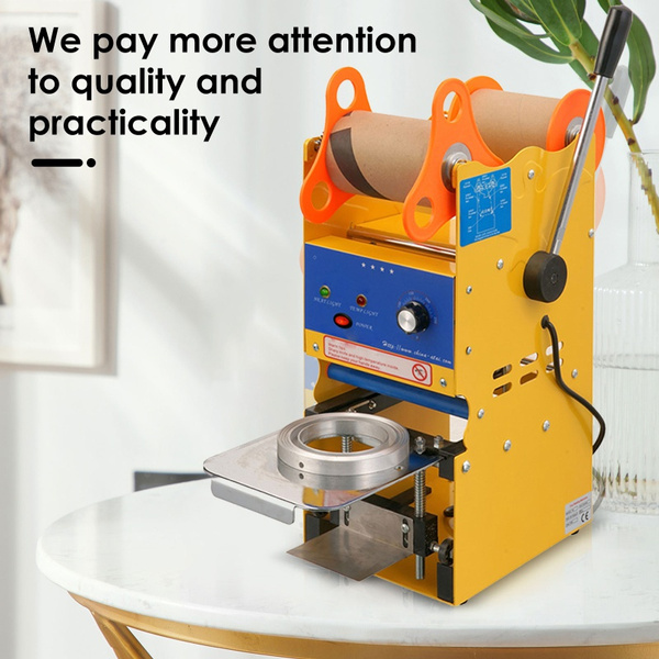 Manual Milk Tea Sealing Machine Milk Tea Shop Equipment Hand Pressure ...