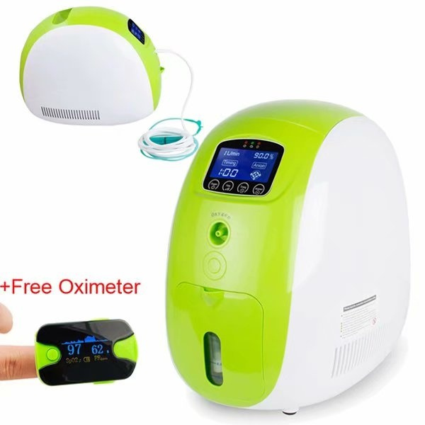 1L- 5L Adjustable Portable Home Oxygen Concentrator Oxy Generator ...