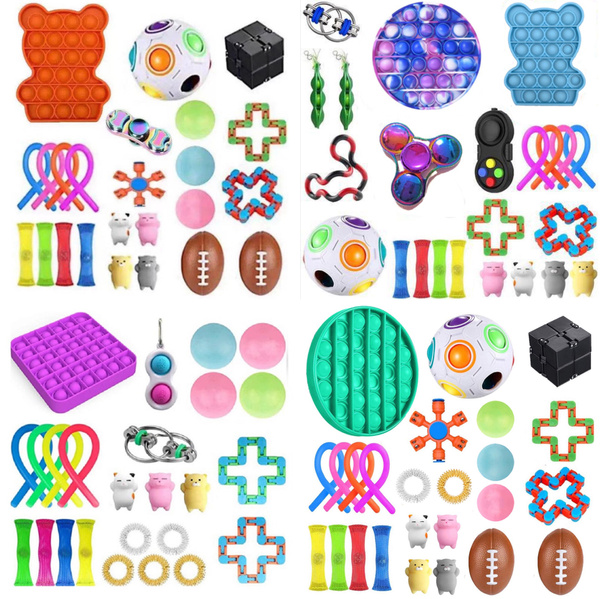 Dropshipping Fidget Toys 20/23/24/27PCS Pack Sensory Toy Set Antistress ...
