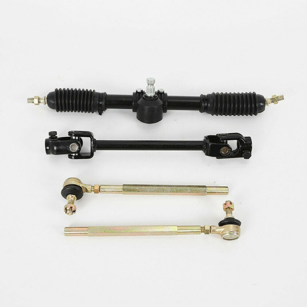 110cc Steering Wheel Parts Assembly Replacement for Go Kart Tie Rod ...