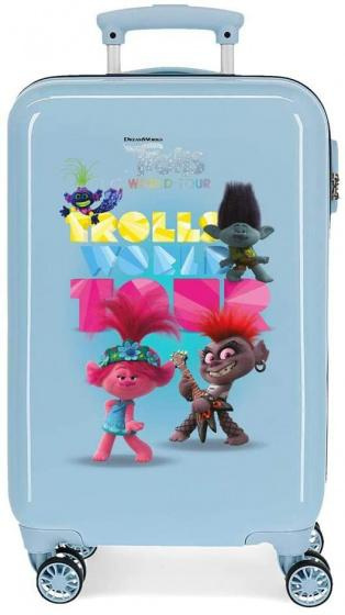 Suitcase Trolls Junior 61 Liters Abs Blue | Wish