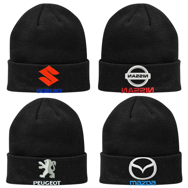Classic Nissan Mazda Peugeot Suzuki Car Logo Racing Embroidery Casual ...