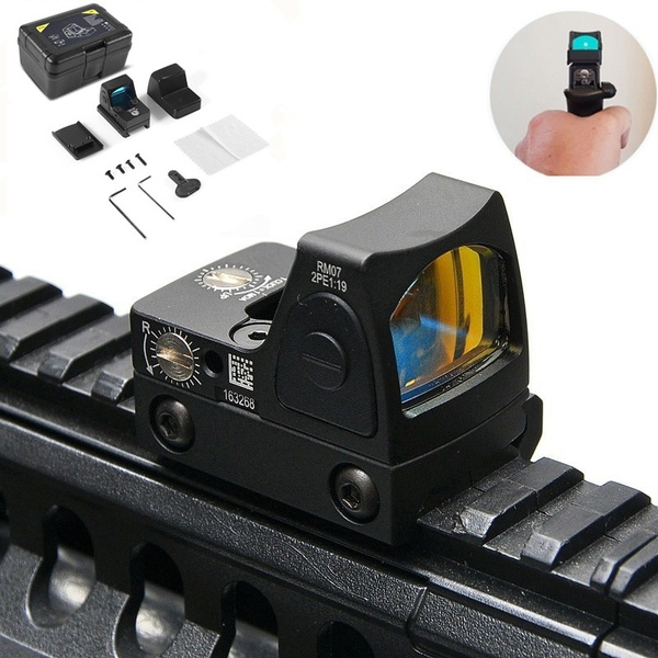 Reflex Micro Red Dot Sight, 3 MOA Single Red Dot Scope Illuminated, Gun ...