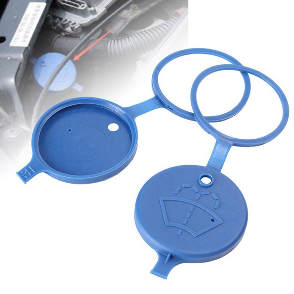Car Wiper Washer Fluid Reservoir Tank Bottle Pot Cap Lid Cover 2PCS | Wish