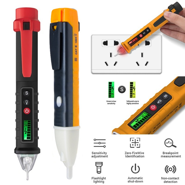 Portable Test Pencil Double-button Noncontact Induction Test Pencil ...