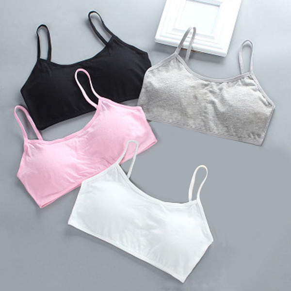8-18 Years Kids Bras Young Girls Underwear Teenage Training Bras Kids ...